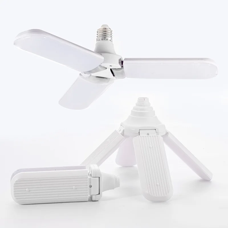 New Design Fan Bulb 110-240v E27 B22 2 Blade 3 Blade 4 Blade Led Bulb ...