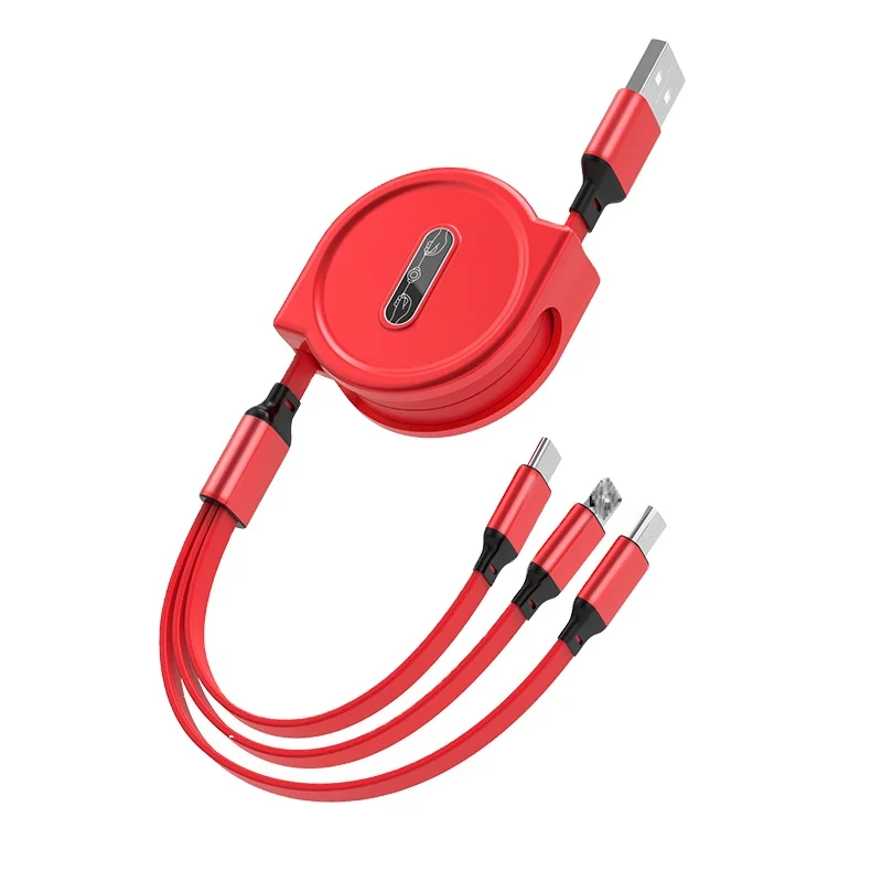 Data Cable Three In One For Apple Android Fast Charging Wire Type C Usb data-cable-three-in-one-for-apple-android-fast-charging-wire-type-c-usb