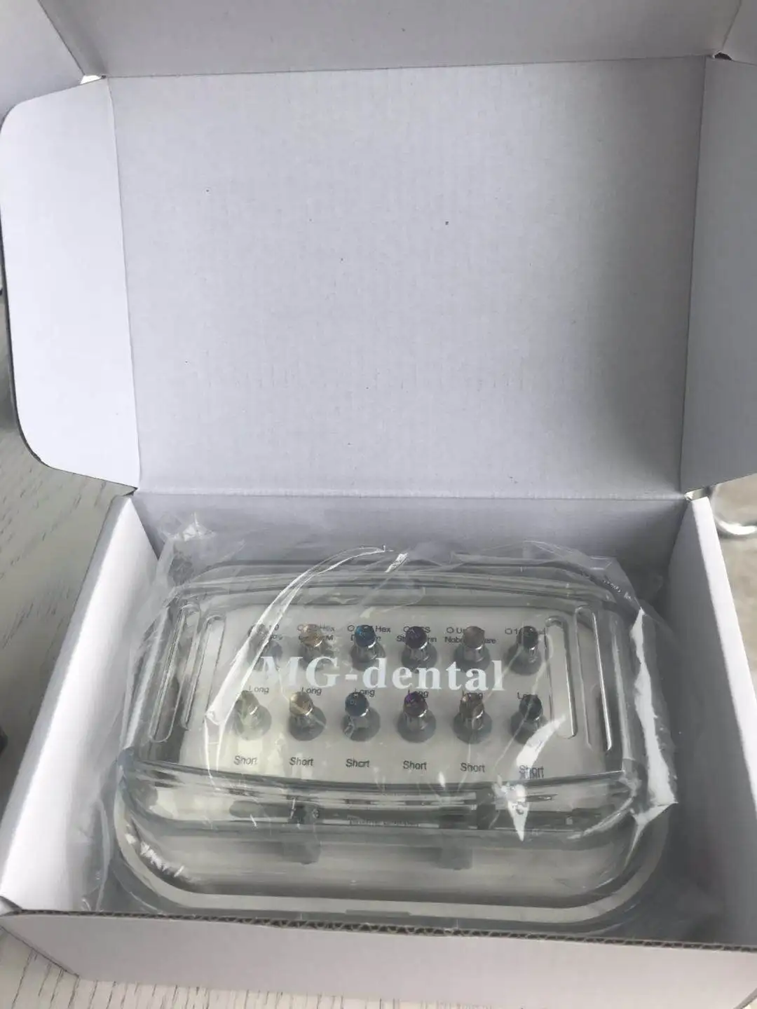 Dental Material Implant Drill Box Includes Torque Tools For Dental Tech ...