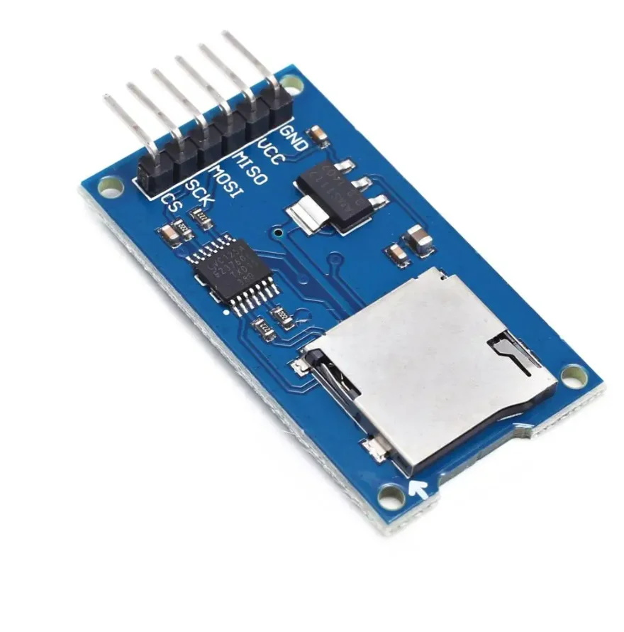 Arduino SD Card Module - Mini TF Card Reader SPI Interface