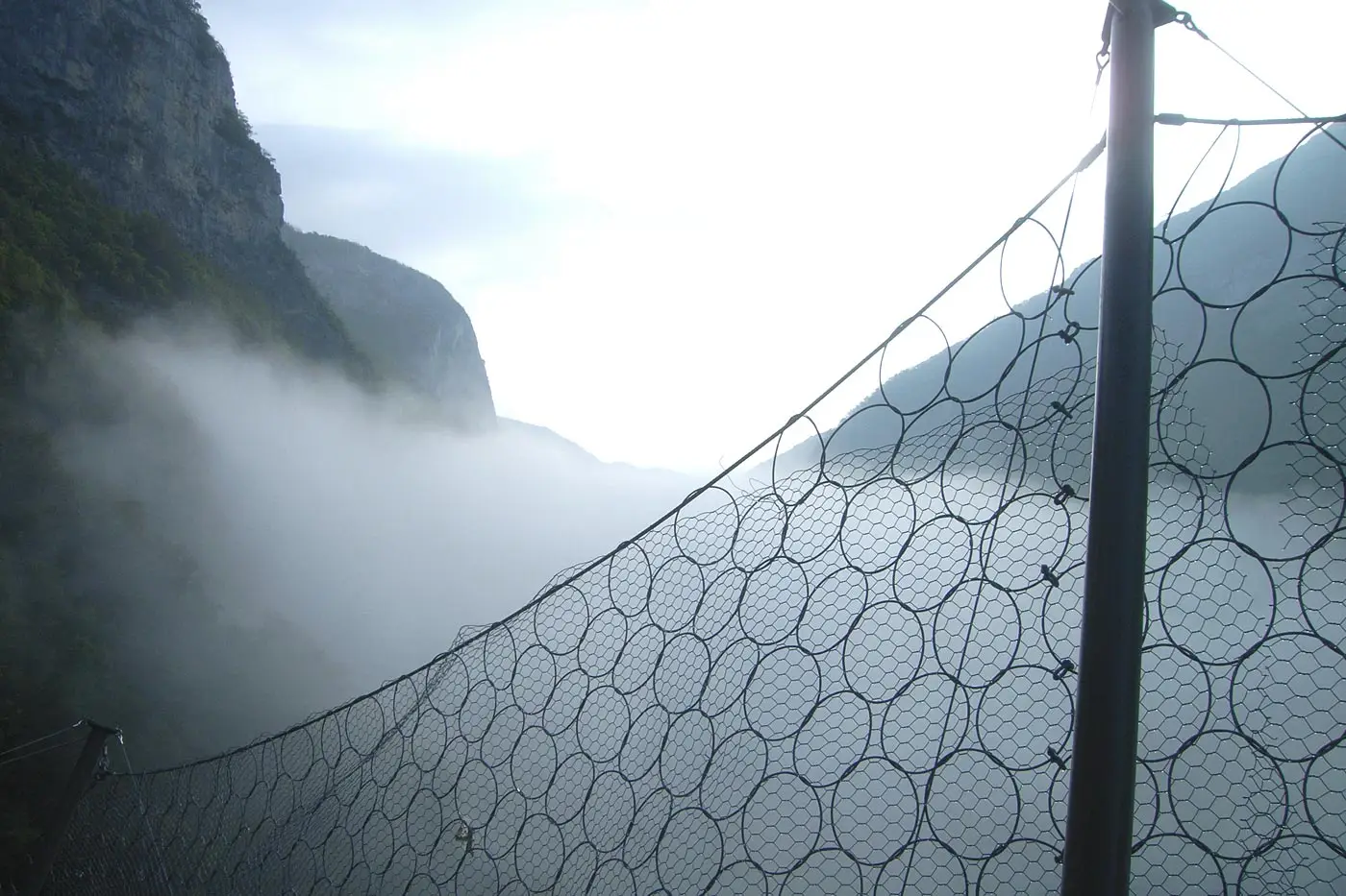 Flexible Slope And Landslide Protective Barrier Mesh For Remediation ...