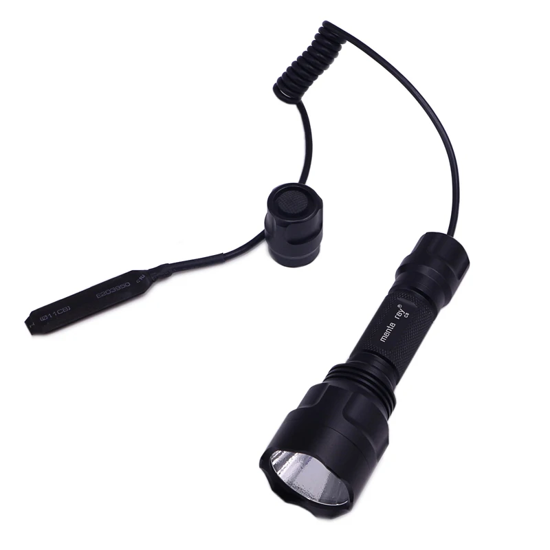 Manta Ray C8 Rechargeable LED Flashlight - 320 Lumens RGB