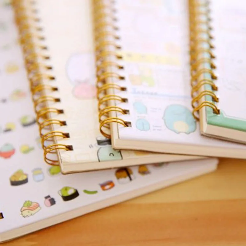 Loveliness Japanese Spiral Notebooks - Cute Design Diaries