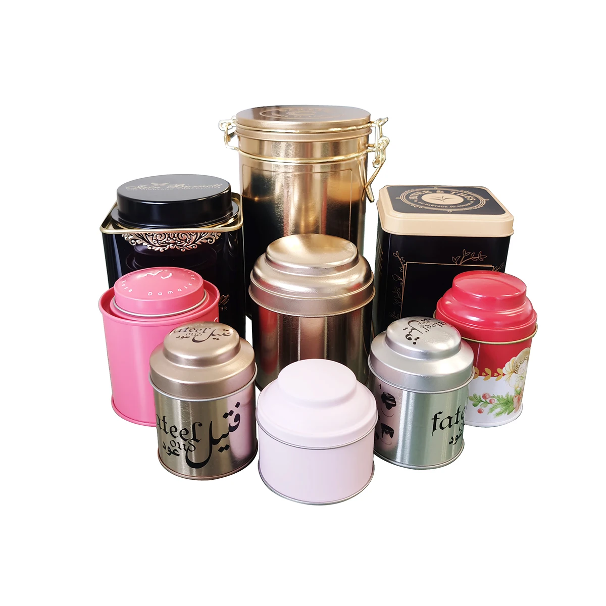Luxury Tea Tins from China - Customizable Metal Containers