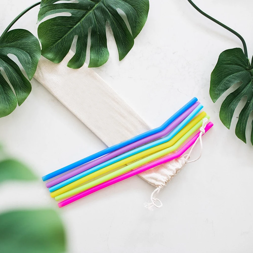 Drinking Straws Reusable Silicone Eco Friendly Straw For Kids - Buy ...