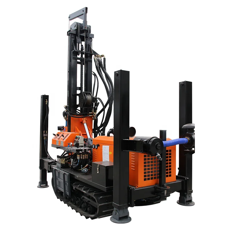 300m Drill Rig For Water Well Perforadora Pozos Fy180 Water Borehole ...