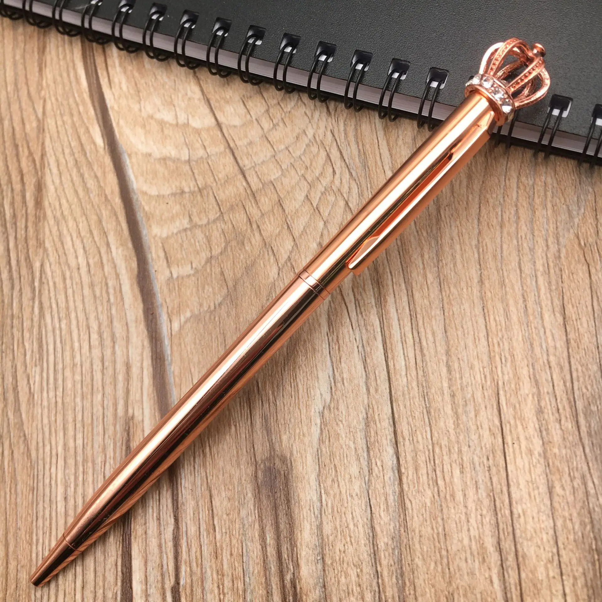 Hot Selling Beautiful Luxury Pens Metal Crown Ink Pen Custom Logo ...