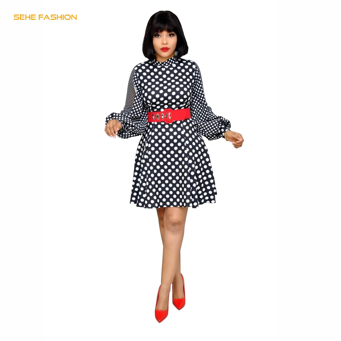 91130-sw58 High Quality Turkey Office Dresses Women Formal For Daily ...