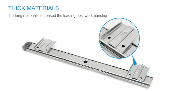 Heavy Duty Drawer Slide Adjustable Keyboard Slide Full Extension ...