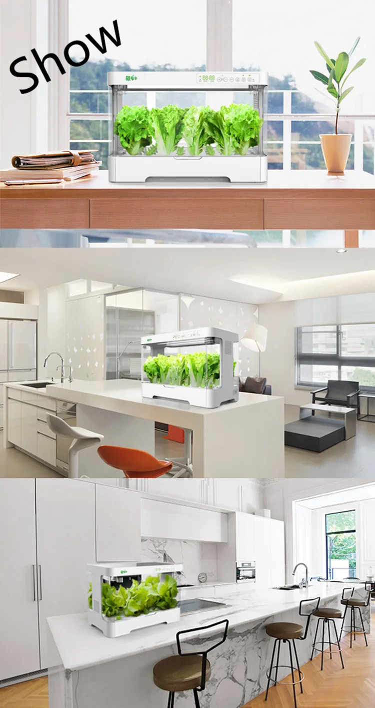 Mini Smart Garden For Plants Indoor Smart Garden Hydroponic Flower ...