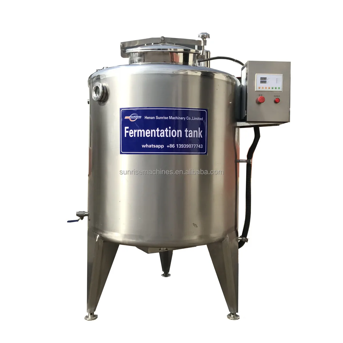 Fruitsap 100 Liter Kleine Melkpasteurisator, Vruchtensap Melk ...