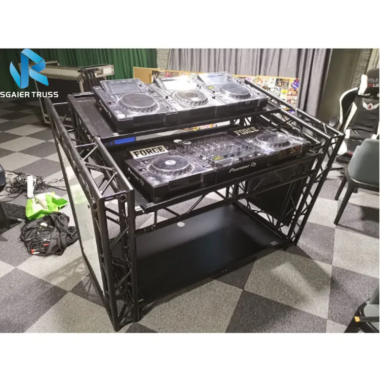 Led Foldable Mobile Dj Booth For Night Club - Buy Dj Booth,Mobile Dj ...