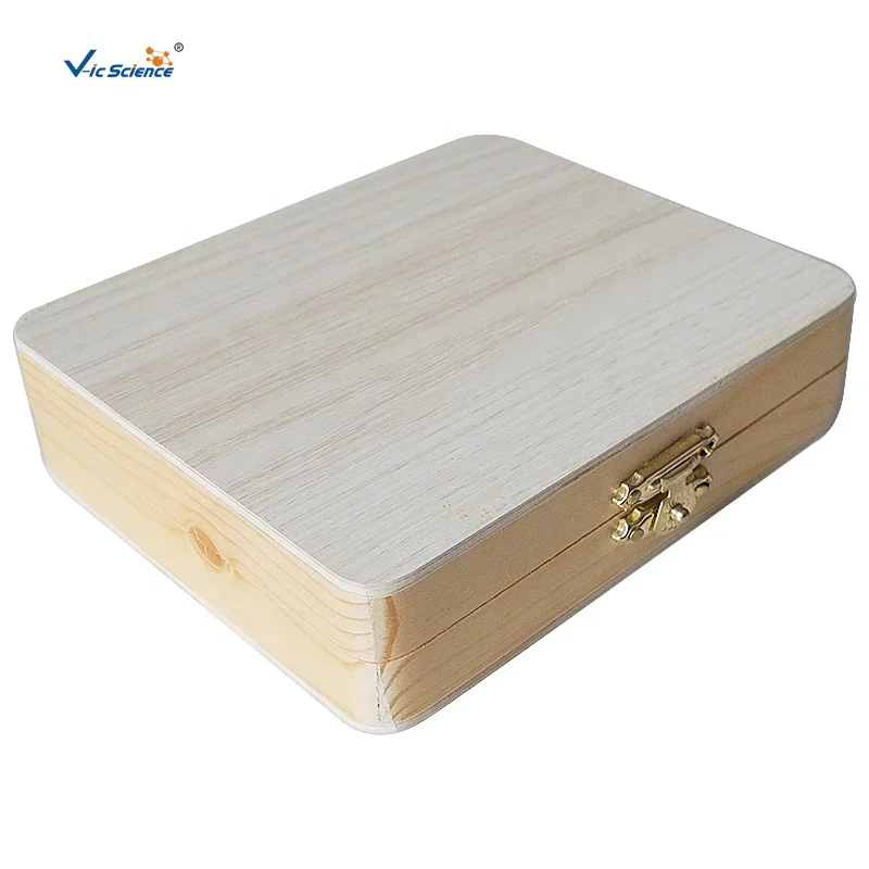 Various Kinds Microscope Slides Box Pine Wooden Box For Histology ...