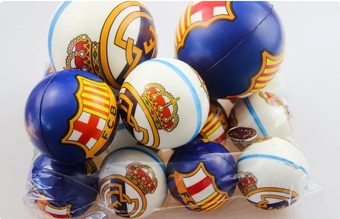 Customized Logo PU Foam Stress Reliever Ball - Earth Stress Ball