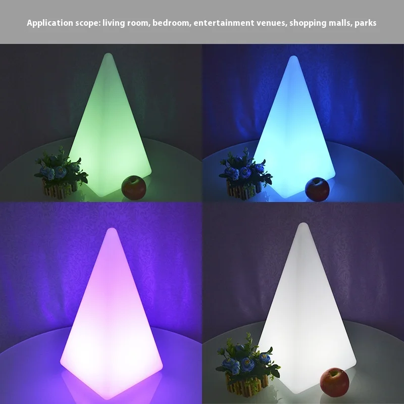 Great Pyramid LED Color-Changing Stamp Light for Outdoor Shopping Mall ...
