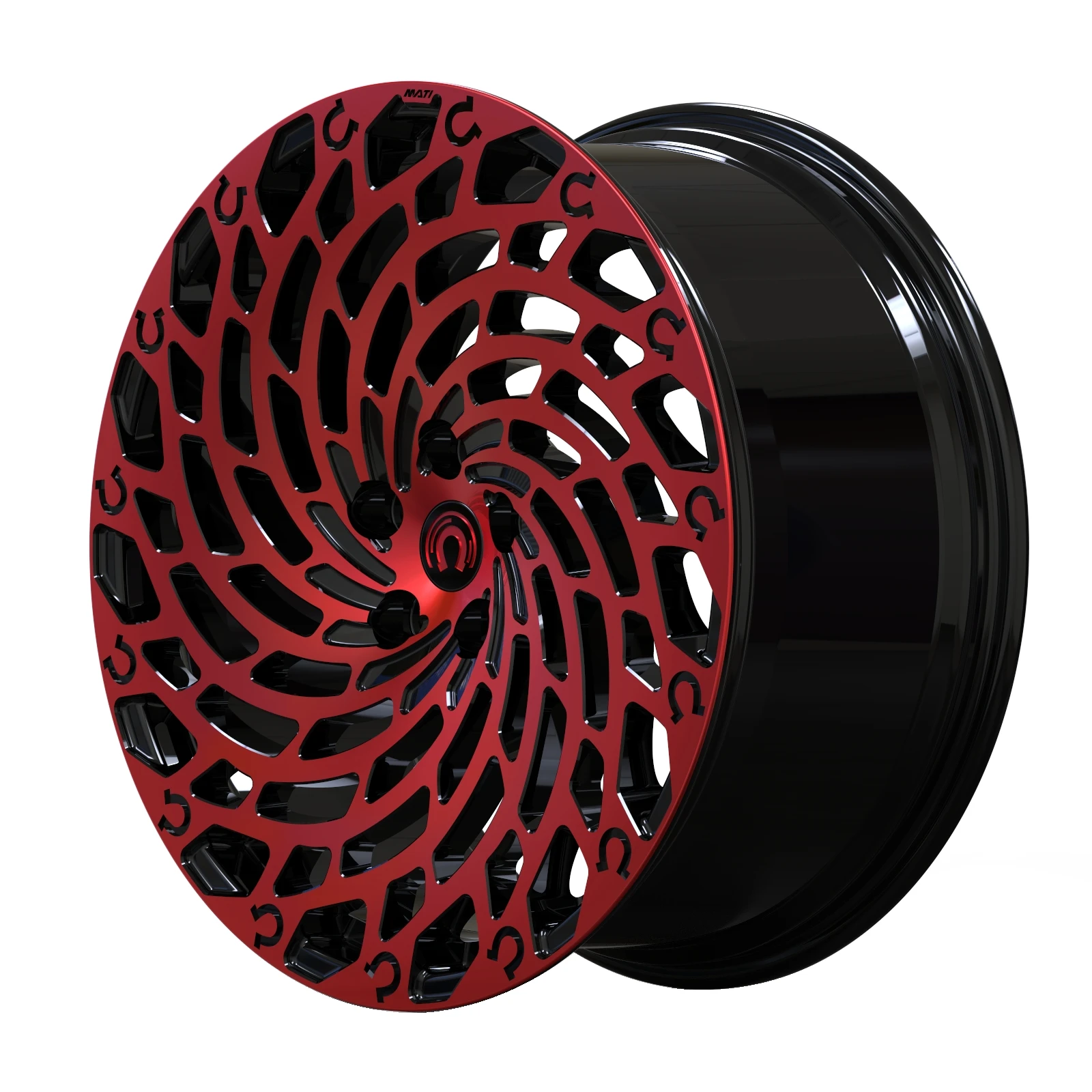 Factory Wholesale Red Hive Forged Alloy Aluminum Rims 16 Inch 22 Inch ...