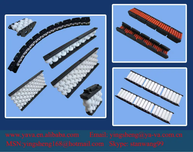 YA-VA Plastic Chain Return Wheel with Flange - ISO9001:2008