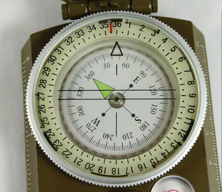 Multifunctional Lensatic Tactical Compass Impact Resistant and ...