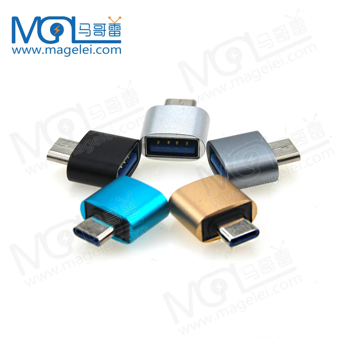Wholesale Aluminum Alloy Type C Adapter Type C To Usb Female Otg ...