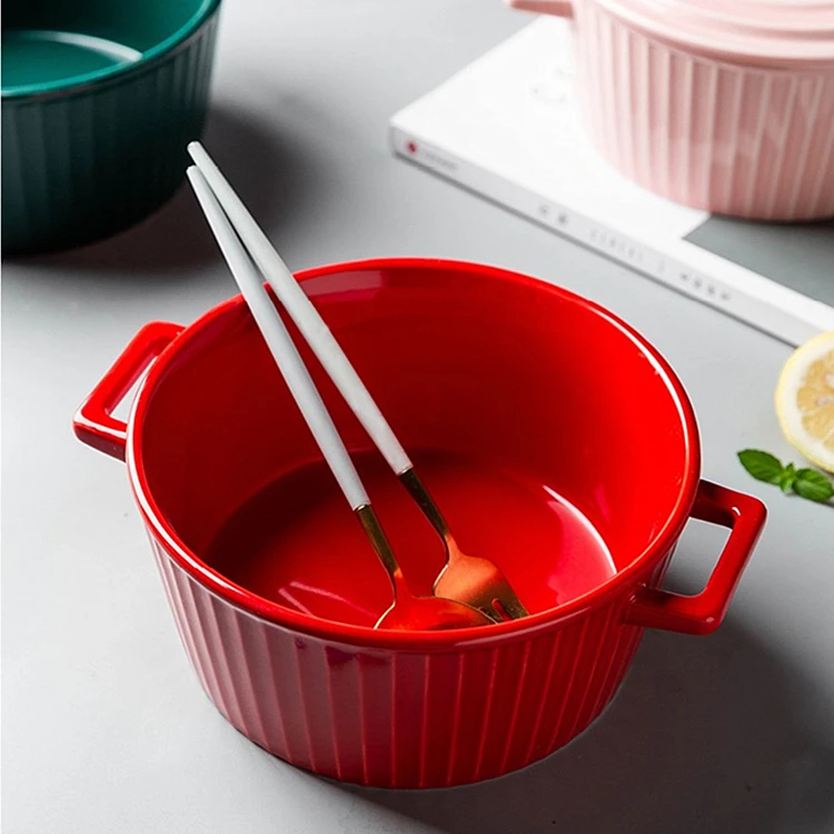 New Design Cookware Microwave Safe Soup Cooking Pot Mini Casserole Dish ...