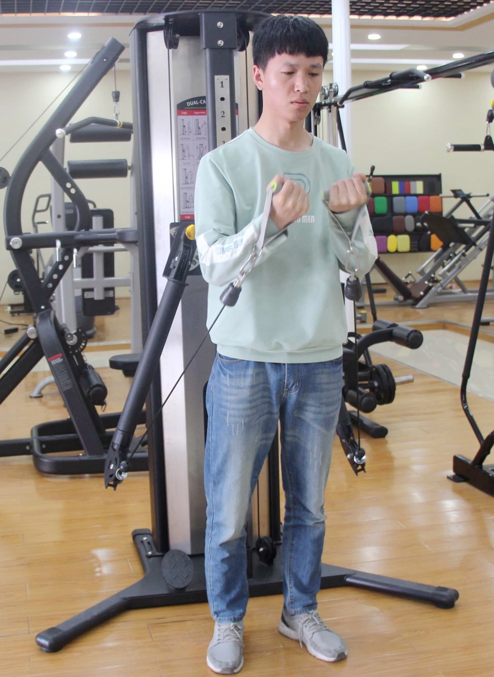 Compact Cable Crossover - Multi Functional Gym Equipment