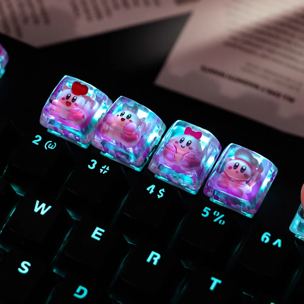 Wholesale Custom Keycaps with Designs - Anime Resin Keycaps