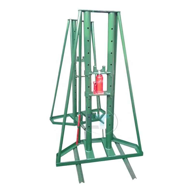 Hydraulische Elektrische Kabel Drum Jack 5 Ton Kabel Drum Stand 10t ...