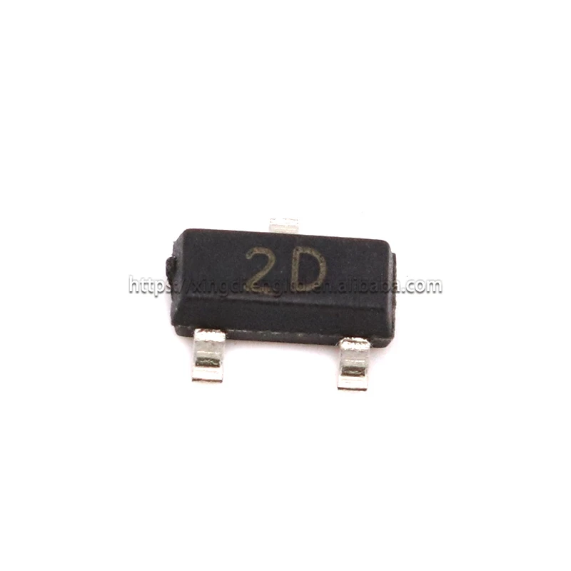 2d Sot23-3 Pnp Triode Transistor Mmbta92 A92 Surface Mount Pcb ...