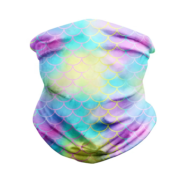 Custom Pattern Animal Buff American Flag Face Fabric Multifunctional ...