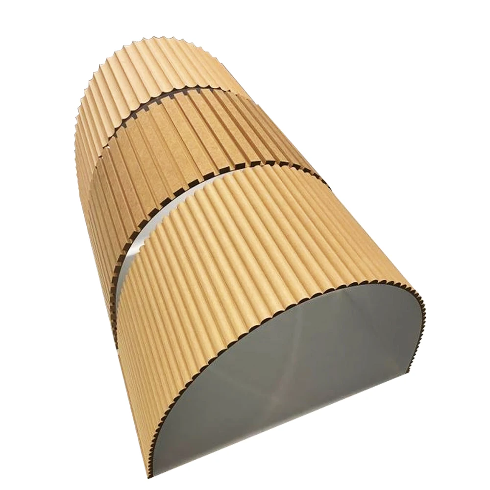 MDF 3D Wall Panel Fluted Bendable for Decoration & Sound Absorption