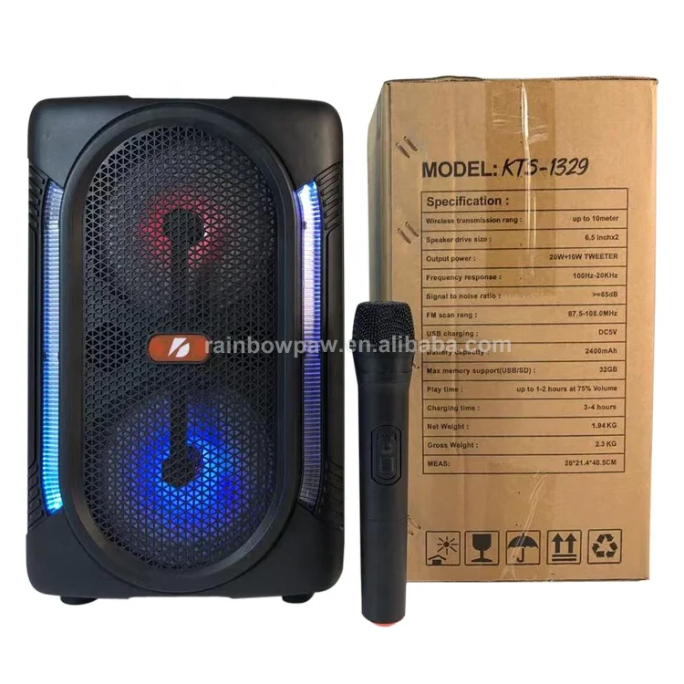 KTS Speaker KTS-1329 - Portable Wireless Party Speaker