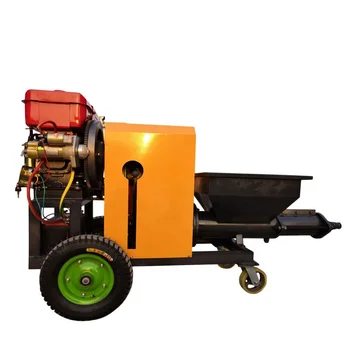 7.5kw Automatic Spraying Spray Plaster Putzmeister India Wall ...