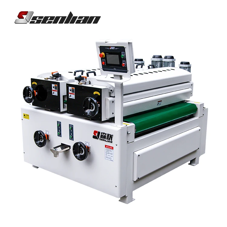 Double Roller Coating Machine For Wood Pvc Mdf Board High Precision ...