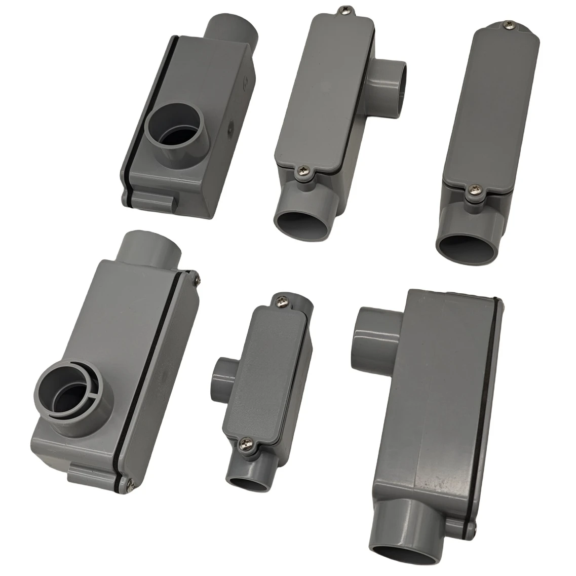 LR PVC Conduit Body - Durable, Waterproof, and ETL Listed