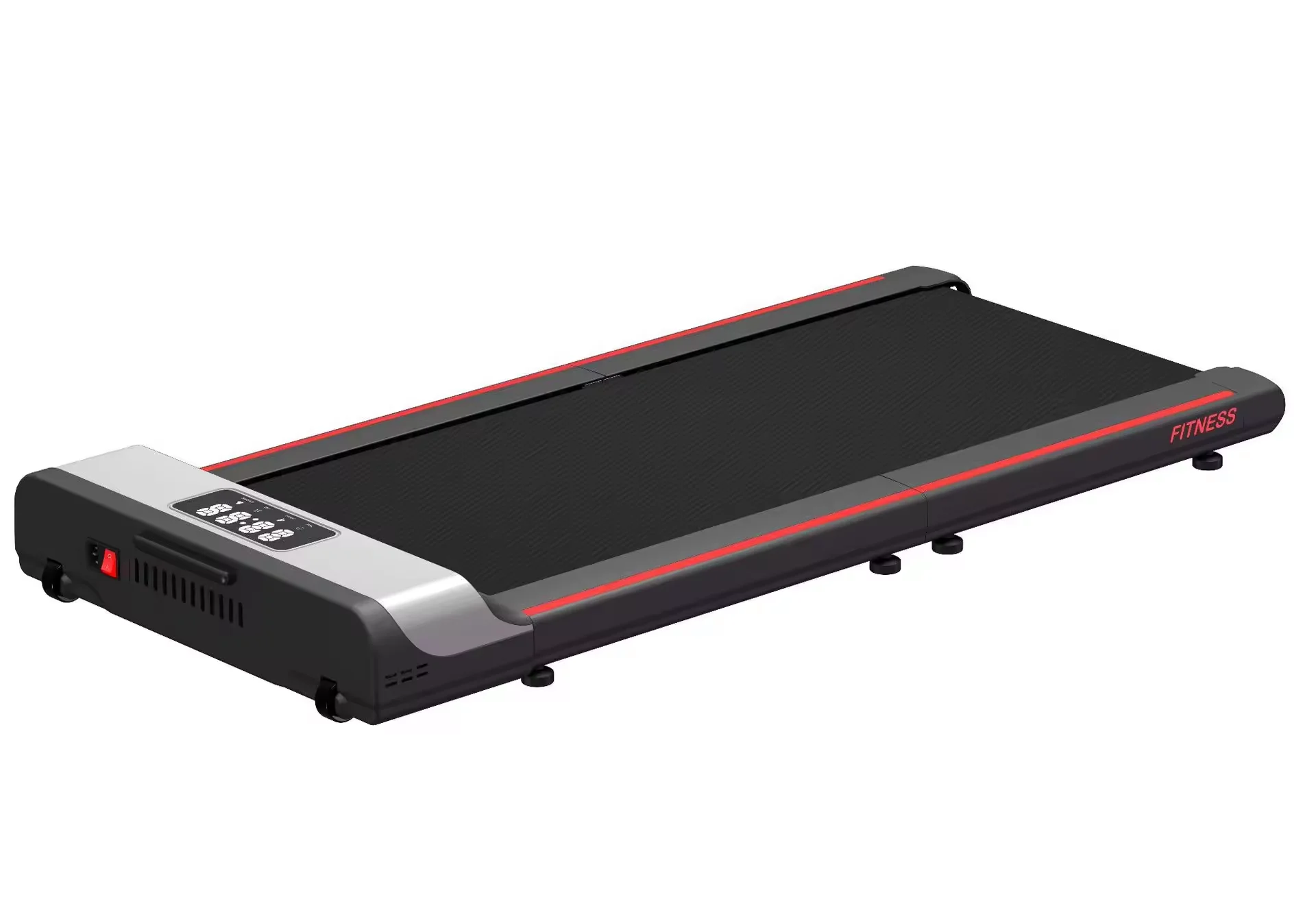 Foldable Flat Treadmill Adjustment Large Treadmill Multifunctional ...