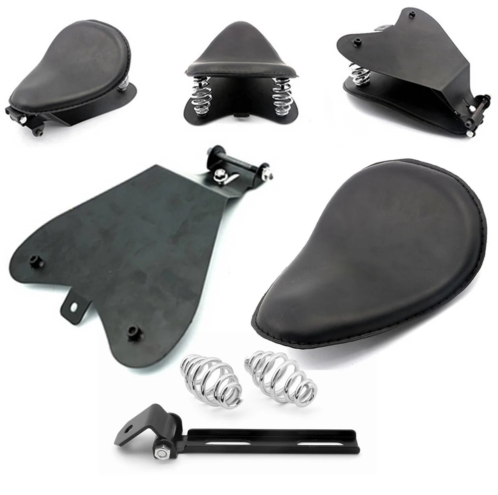 Racepro Motorcycle Solo Slim Seat With Base Bracket Mount Kit Barrel ...