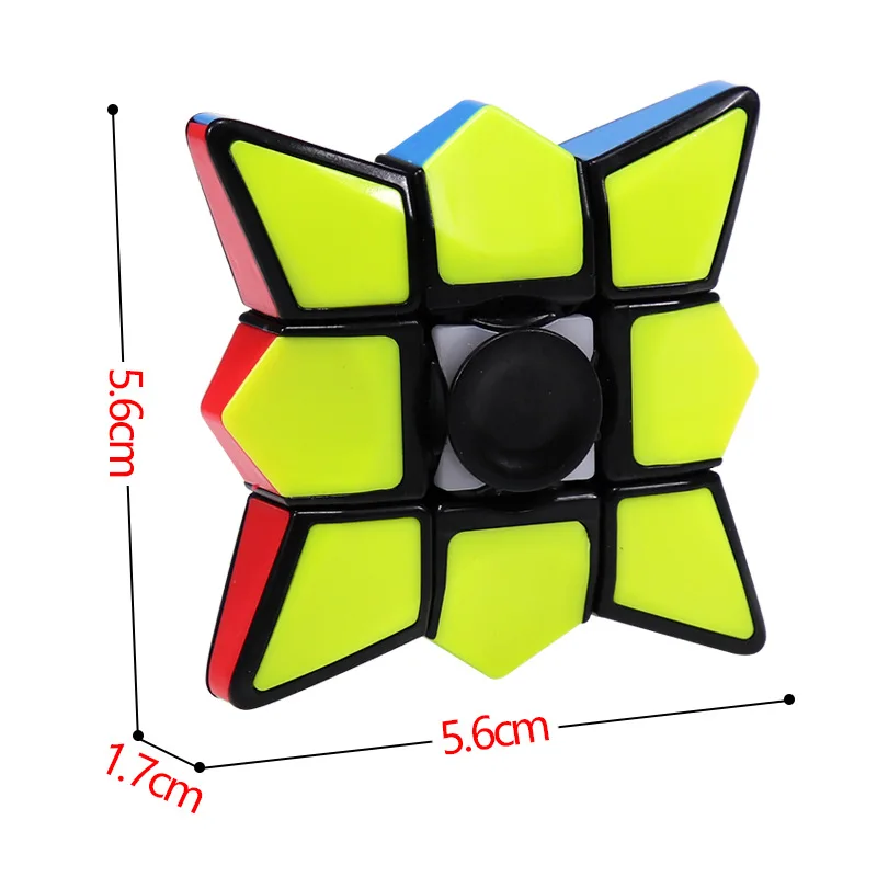 Fidget Sensory Spinner Cube 1x3x3 Magic Cube No Stickers Plastic Cube ...