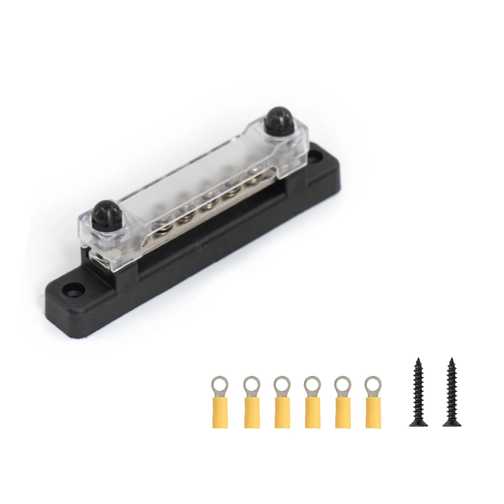 150A BusBar Block, Nylon Base PC Cover Power Distribution for Cars ...