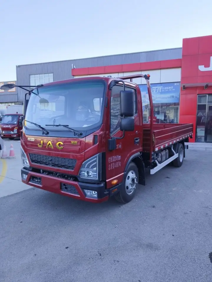 China Factory Price Jac L6 4.2m Diesel Cummins Engine 160 Hp Light Commercial Transport Flatbed ...