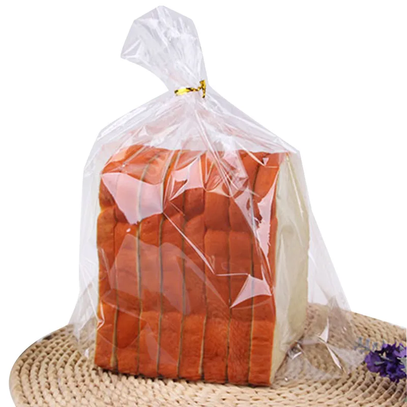 Ldpe Plastic Custom Printed Wicket Toast Bread Bag Food Packaging With ...