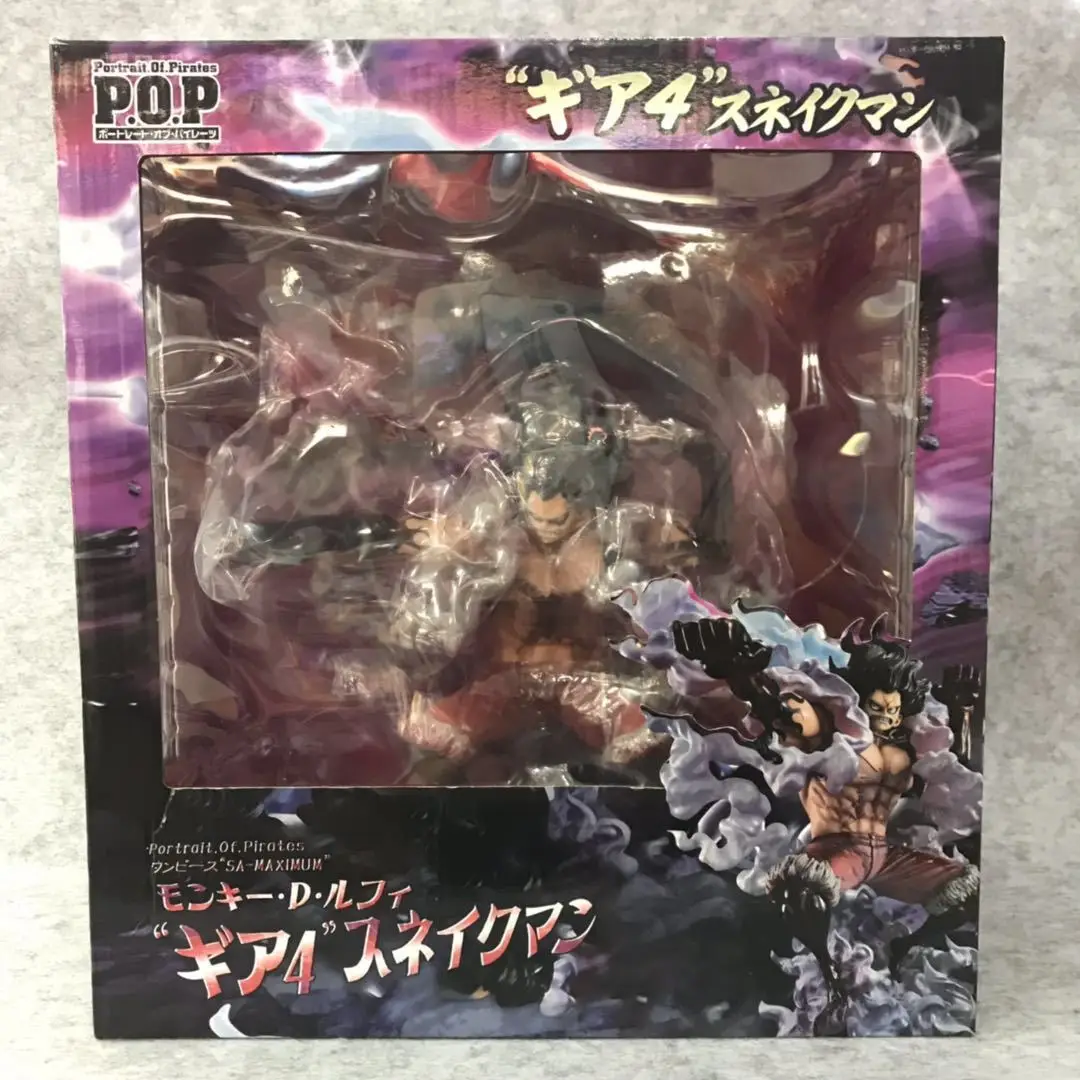 26.5cm One Pieces Luffy Snake Man Pvc Action Figure One Pieces Anime ...