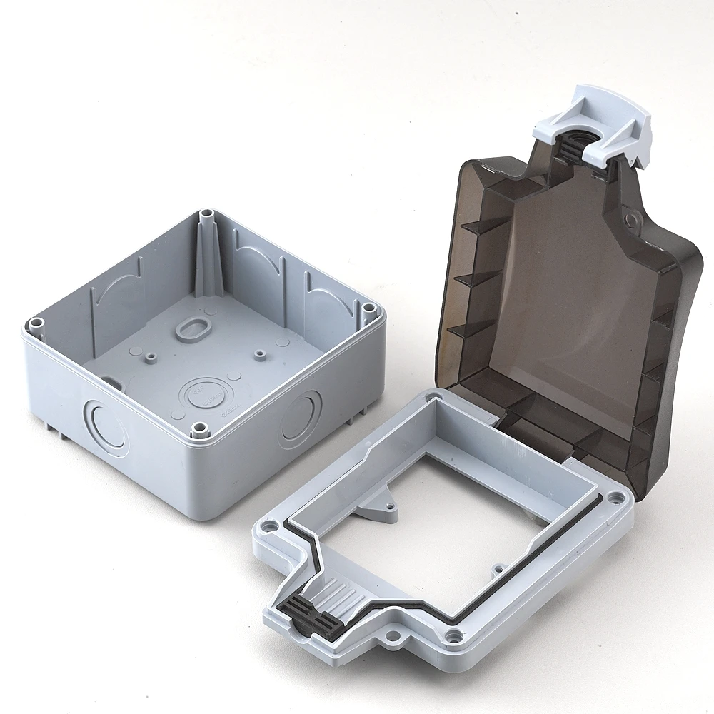 Single and Double Electrical Socket and Switch Waterproof and ...