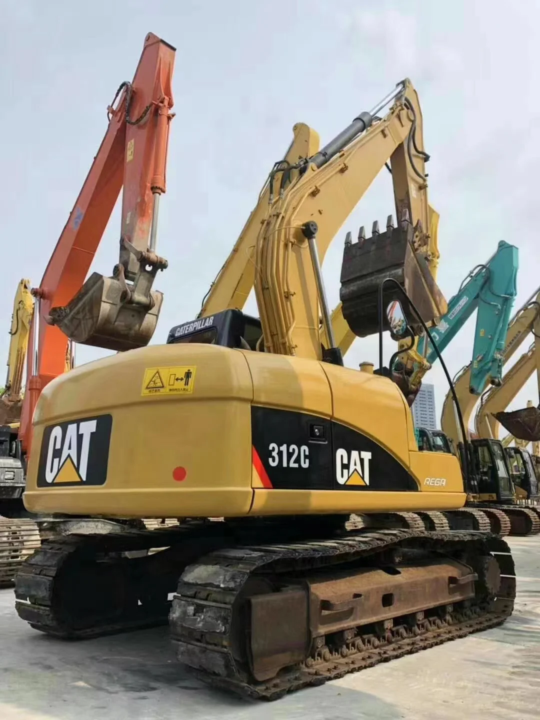 Used Original Japan Caterpillar Excavator 312c Crawler Excavator In Excellent Work Condition ...