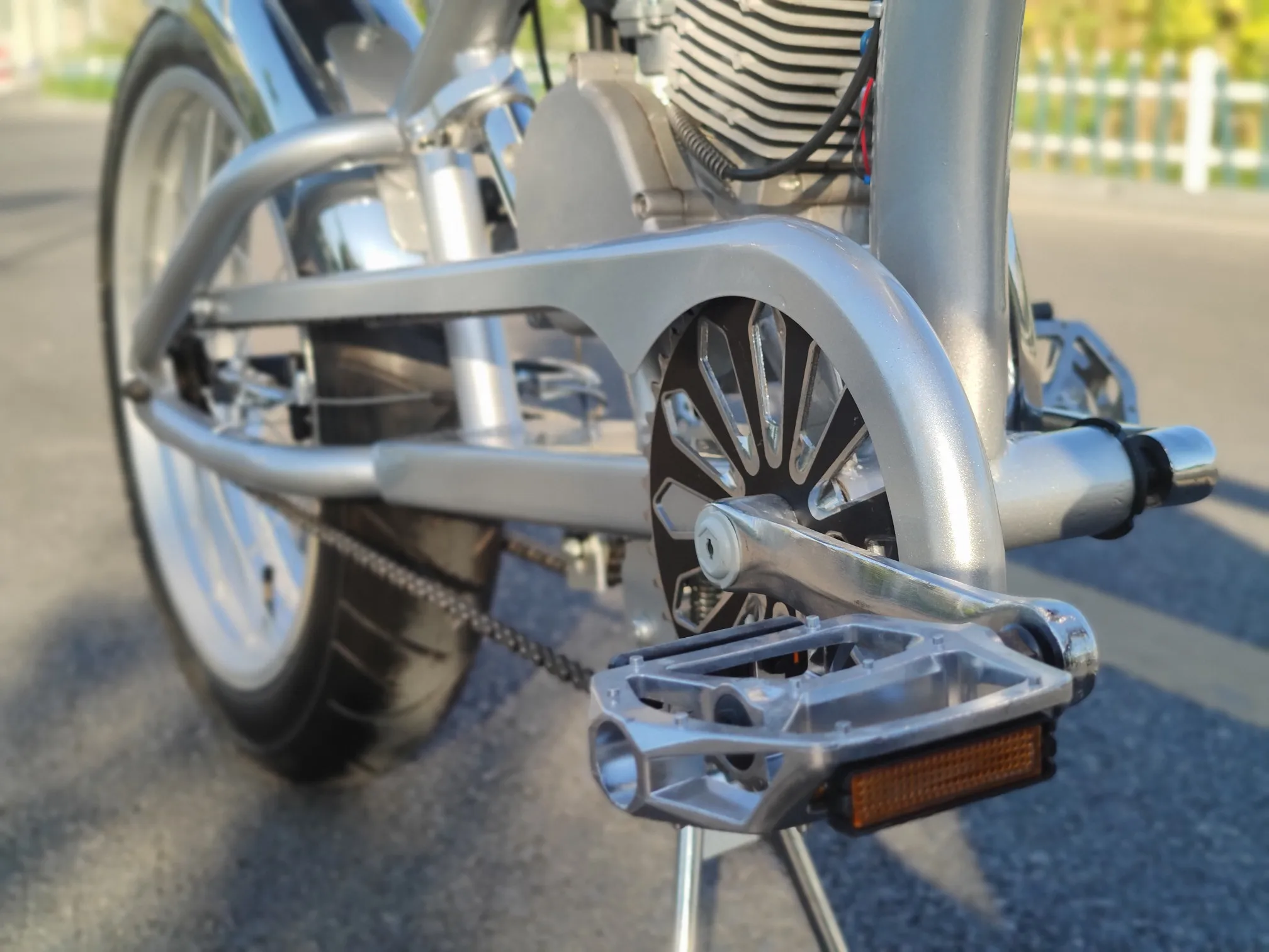 2 Stroke Retro Harley Bike Fuel 48CC Engine - Vintage Motor