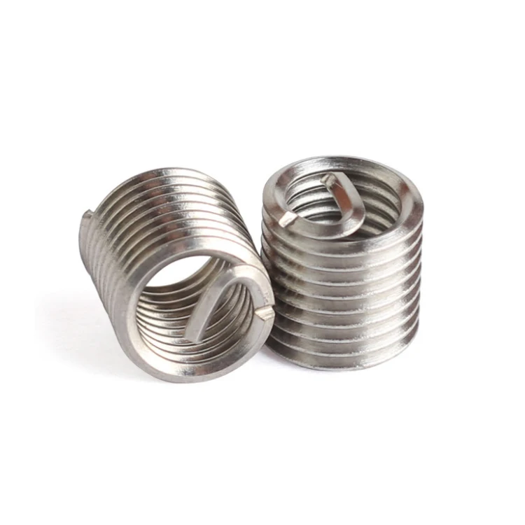 304 Stainless Steel Din 8140-1 Wire Thread Inserts For Iso Metric Screw Threads Carbon Insert ...