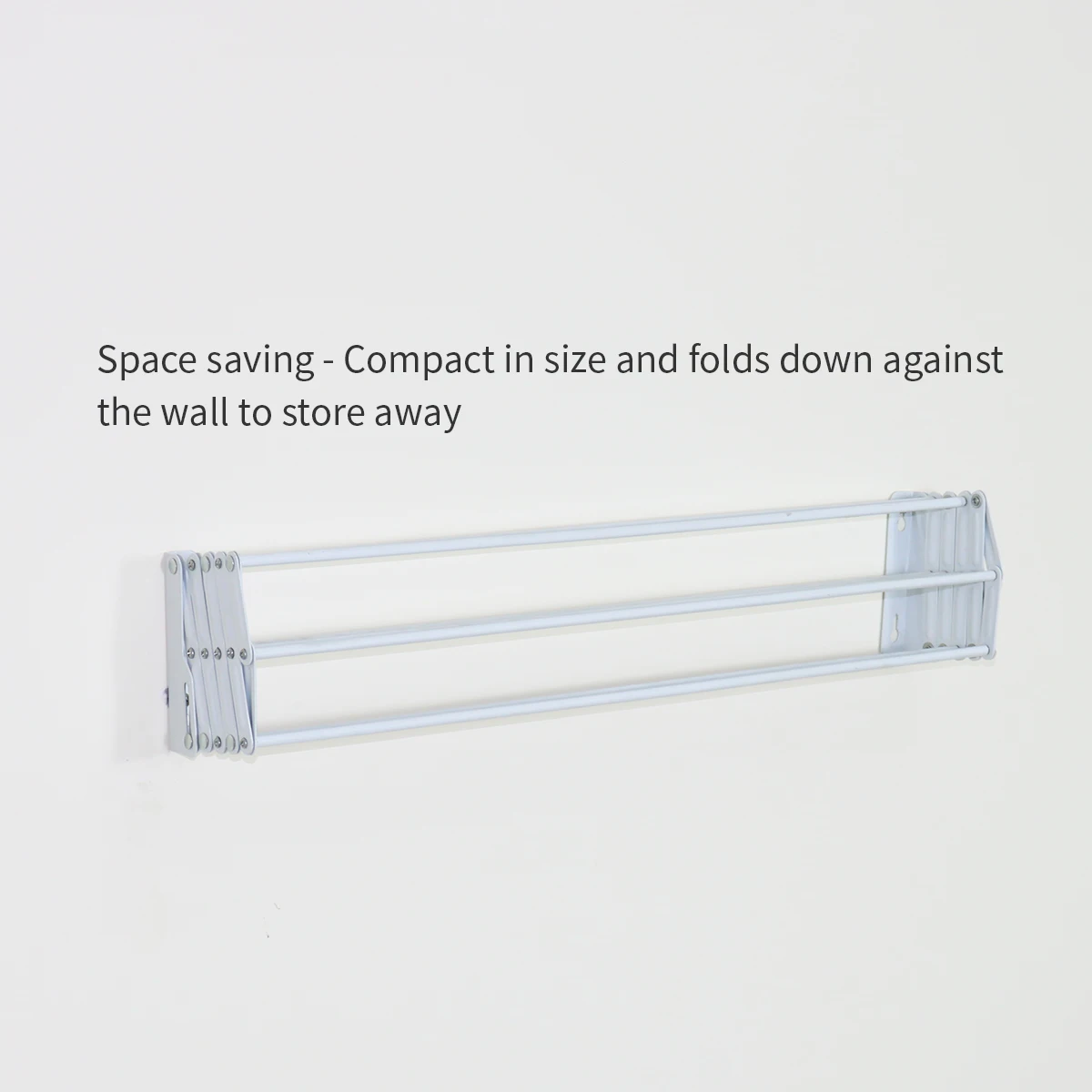 Wall Mounted Indoor Clothes Drying Rack Foldable Wall Drying Rack ...