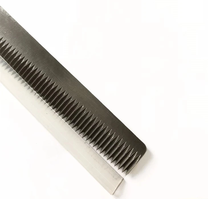 Paper Serrated Cutting Blade for Food Industry Packaging