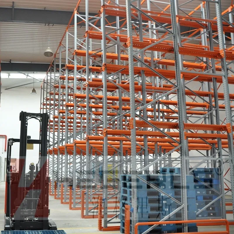 FIFO Drive-Thru Racking System - Efficient Warehouse Storage