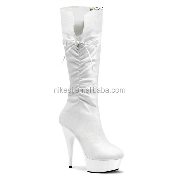 Pole Dancing Platform Shoes With 15cm High Heels And Platform Straps ...