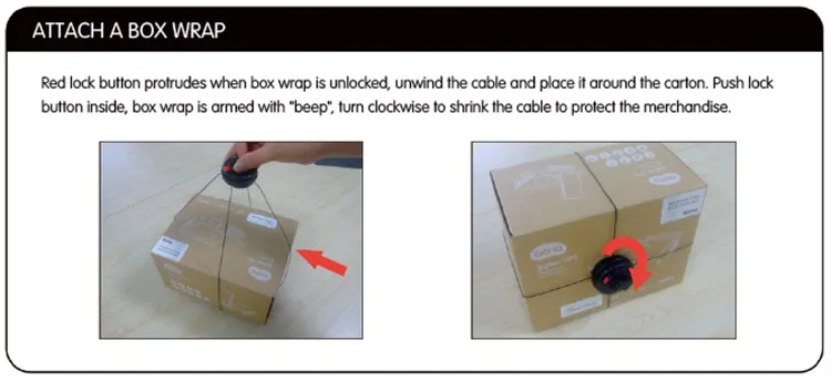 Gold Supplier Magnetic Lock Security Eas Big Spider Wrap Tag - Buy Big ...